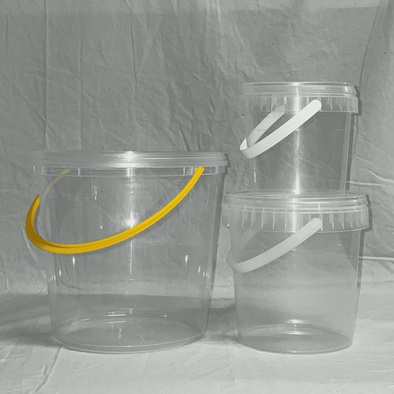 Seau avec anse PP recyclé - Acca Barbe à papa